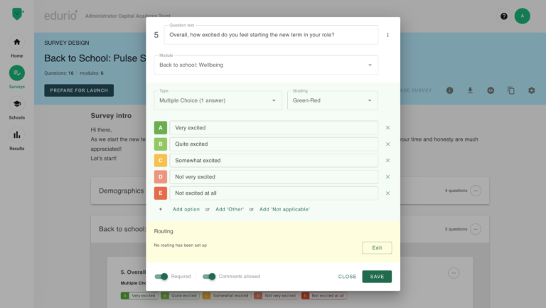 Edurio school surveys